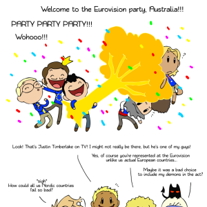 Eurovision 2016 - Scandinavia and the World