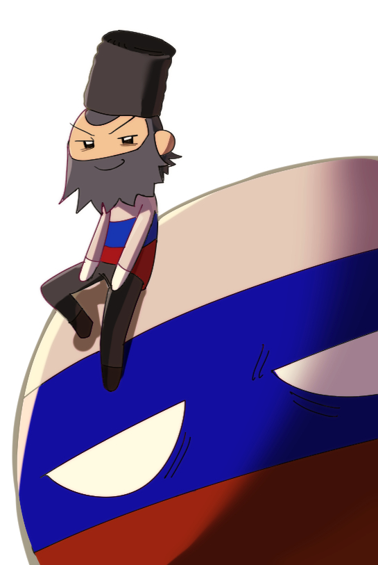 Fanart: SatW Russia and PB Russia - Scandinavia and the World